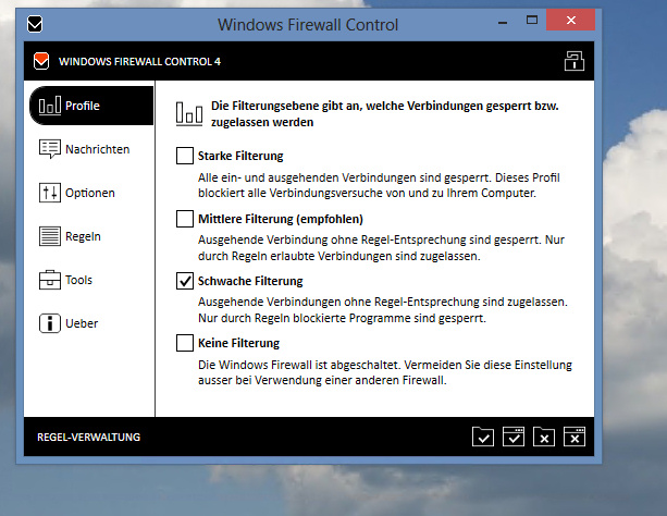 Tool-Tipp: Windows-Firewall einfacher bedienen » nt4admins